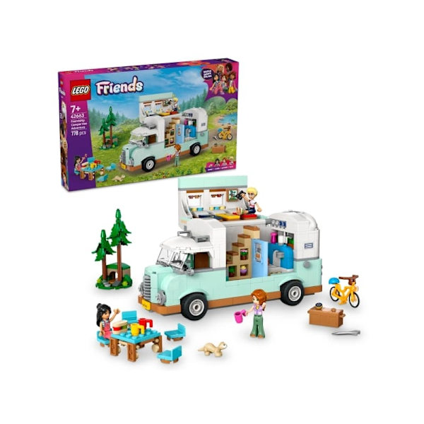 LEGO Friends 42663 Vänskapsäventyr med husbil | CDON