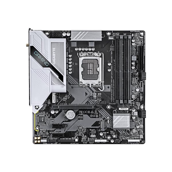 Gigabyte B760M GAMING PLUS WIFI DDR4 - Moderkort - micro ATX - LGA1700 ...