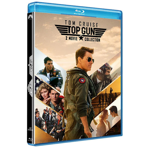 Paramount Top Gun + Top Gun: Maverick Pack Blu-ray På Svenska | CDON