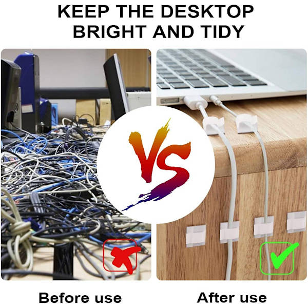 10 kpl mustat kaapelipidikkeet, tarranauhakiinnitys itsekiinnittyvä ...