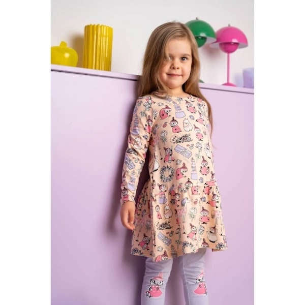 Muumi Mys juhlamekko persikka LightOrange 104 | Fyndiq
