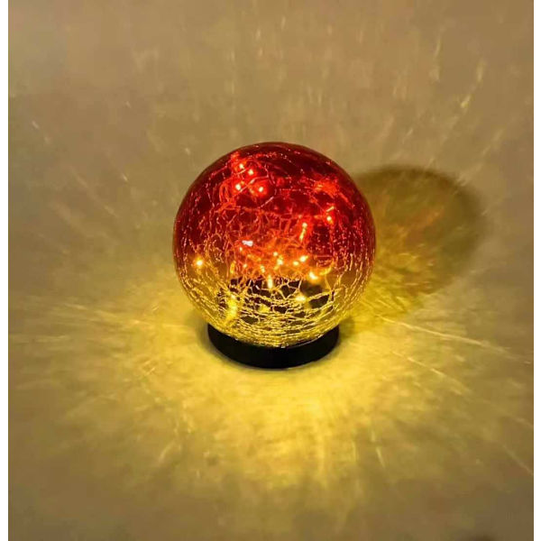 Solcelle Globe Lys Udendørs Vandtæt - 30 LED Havelamper til Udendørs ...