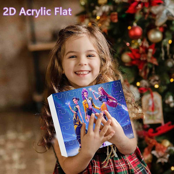 K-pop Demon Hunters Adventskalender - 24 dagars överraskningspresent-set för fans[JSR] G | Fyndiq