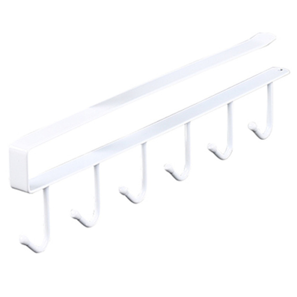 6 koukun mukiteline roikkuu keittiön kaapissa koukku rautahylly ...