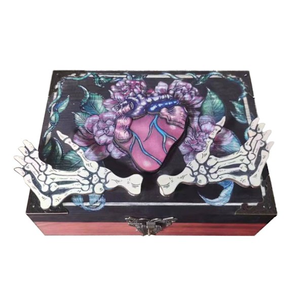 New Arrive 2023 Skull And Nature Hidden Key Box, Skull And Nature ...