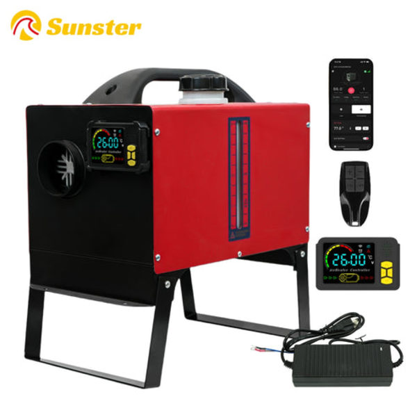 Sunster 8KW Dieselvärmare Parkeringsvärmare Webasto 12V/24V & 110-240V ...