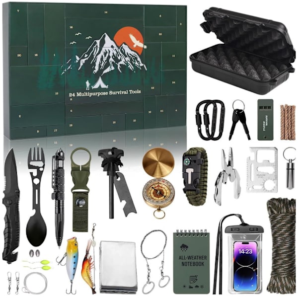 2025 Joulun odotus -yllätyslaatikko | Tee-se-itse kalastus ...