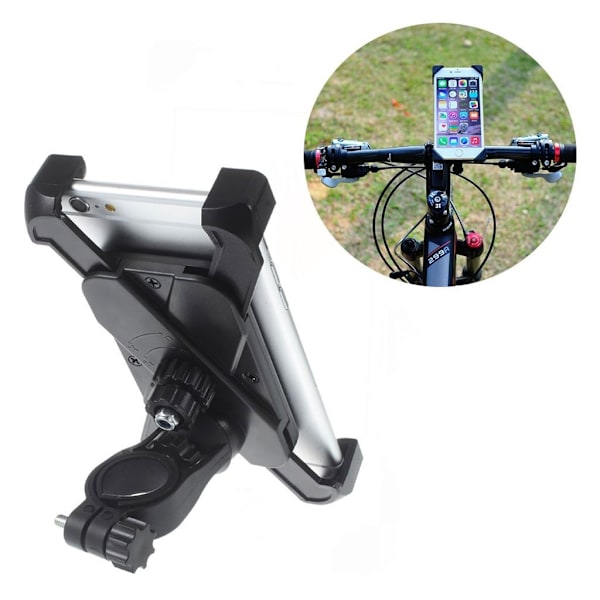 Universalcykel cykel cykel cykelstyre 3,5 - 7 Tums Smartphone Svart ...