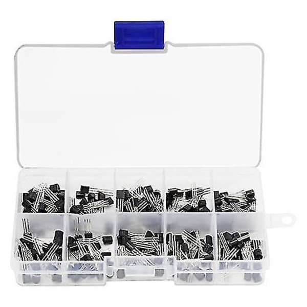 200 stk Npn Pnp Transistor To-92 Power Transistor Kit Type 2 | Fyndiq