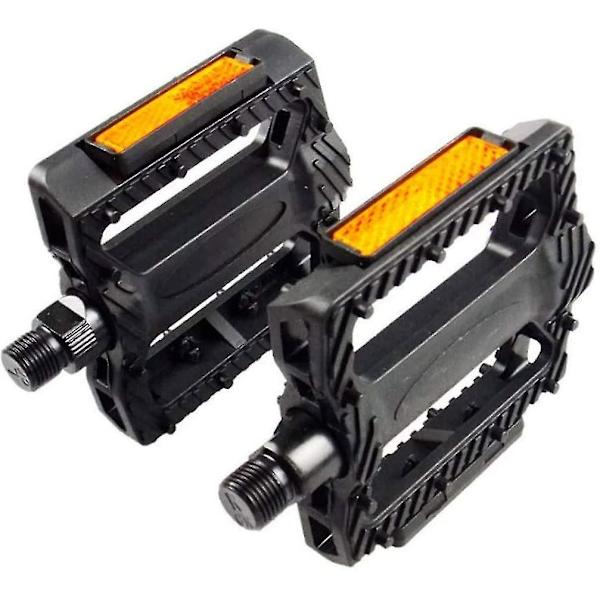 Pyöräilypolkimet Liukumattomat Kestävät Maastopyörän Polkimet Pyörän Alustapolkimet Mustat ...