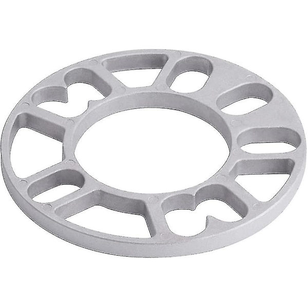 4 stk 3 mm aluminium bilhjul afstandsstykker aluminiumslegering hjul afstandsstykker mellemlæg ...