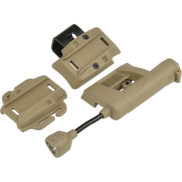 Airsoft Torch Light Taktisk Airsoft Militær Hjelmlys Med Fire Tilstande ...