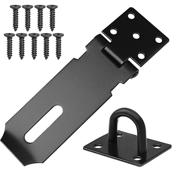 Hængeslåsbeslag, 5,5 tommer Beslag Heavy Duty Skur Låse og Lukninger ...