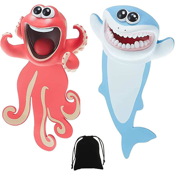 2 st. Söta Djurbokmärken Åsna Panda Bokmärken, 3D Roliga Tokiga ...