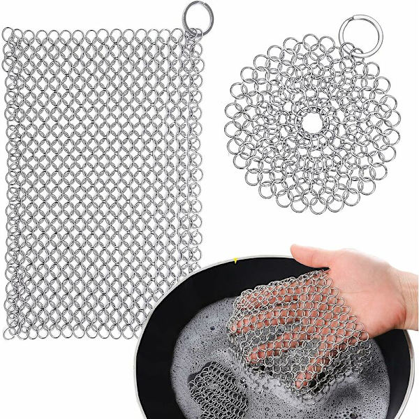 Varje kedjeskrubbare, rostfritt stål gjutjärnsrengörare skurborste för ...