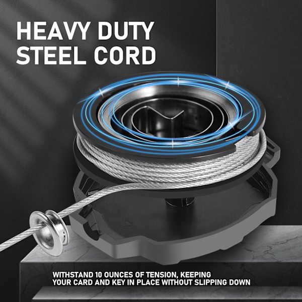 2 kappaletta rullaava avaimenperä, raskas, rullautuva ...