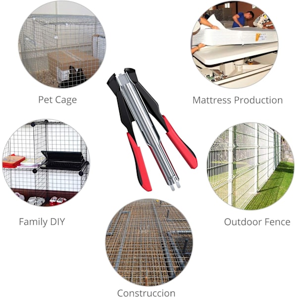 Automaattinen pihdit, Circlip-pihdit, aitatakki 2500 kpl:n sinkityillä ...