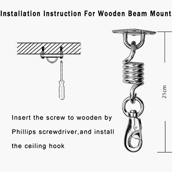 Ruostumattomasta teräksestä valmistettu ripustinsarja keinujousi ...