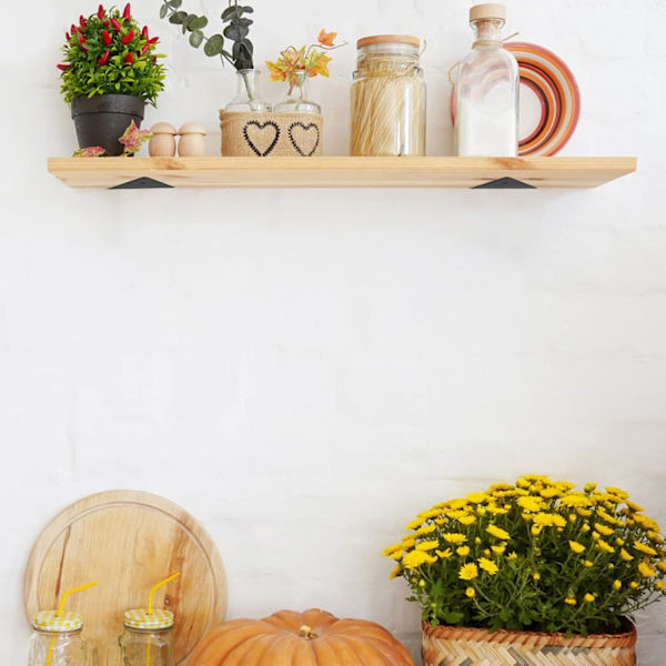 Stykker Flydende Hyldebeslag, Usynlige Trekantede Væg Hyldebeslag ...