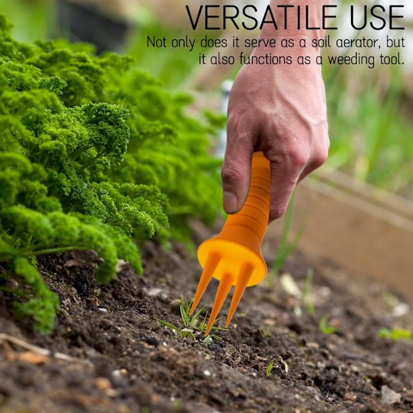 Mini jordløsner for potteplanter - Håndholdt jordfreser for løsning av ...