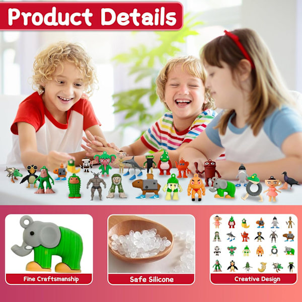 Adventskalender 2025 för barn - 24 st Heavy Sahur-set för barn och vuxna, Tralalero Tralala ...