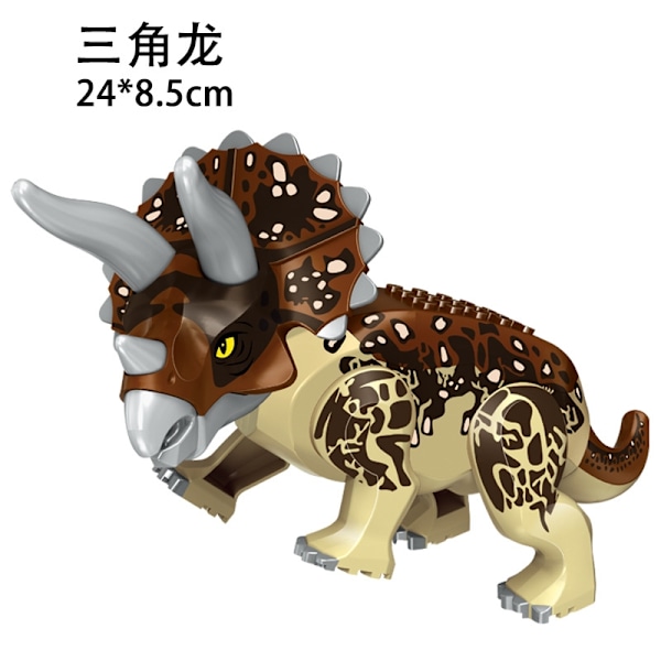 Dinosauriefigurer, Indominus T Rex Block, Stort dinosaurieblock ...