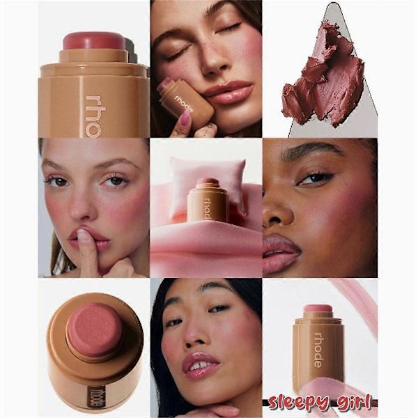 Rhode Cream Blush stick, naturligt matt finish makeup blush stick ...