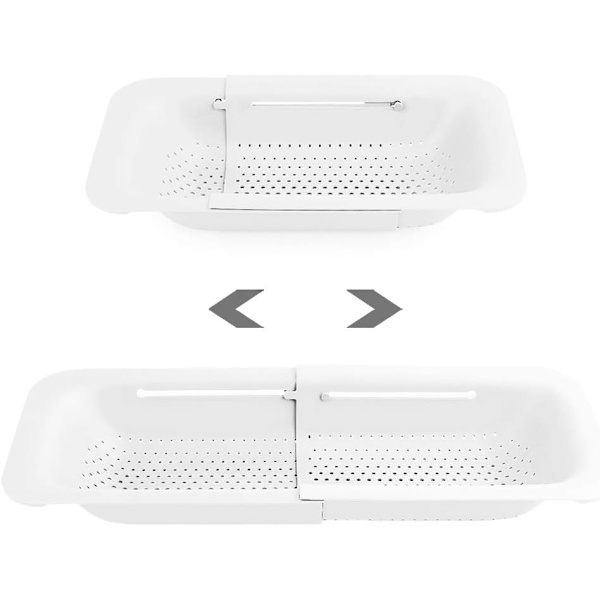 Hopfällbart durkslag Köksutdragbar sil Frukt Grönsaker Pasta Mat ...