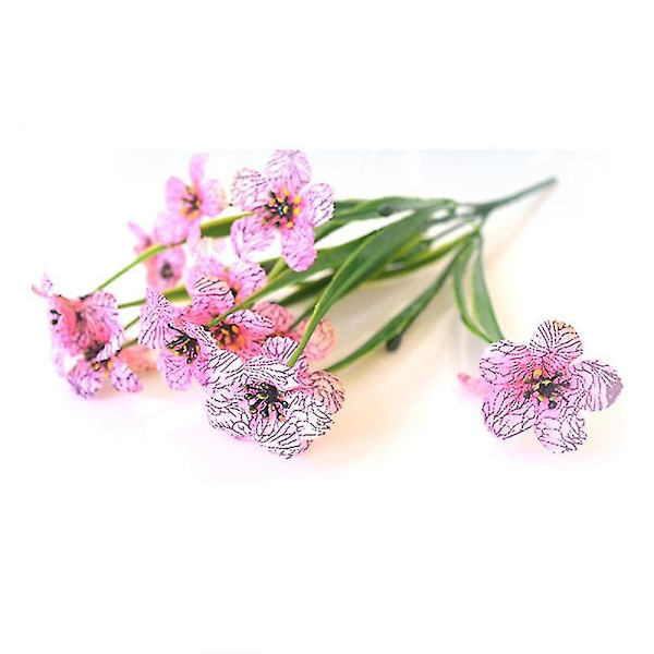 5 st konstgjorda blommor utomhus Uv-beständiga falska blommor Blekningsfria konstgjorda växter ...