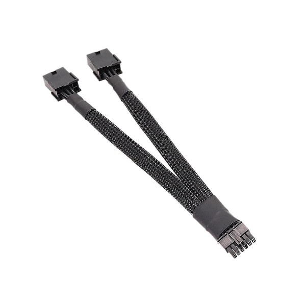 Grafikkort 12VHPWR PCIe 5.0 12-pin till Dual GPU PCIE 8-Pin Kabel för ...