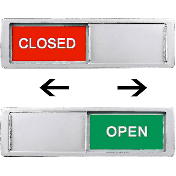 Åbent lukket skilt - Åbent skilt privatliv skydedør skilt indikator ...
