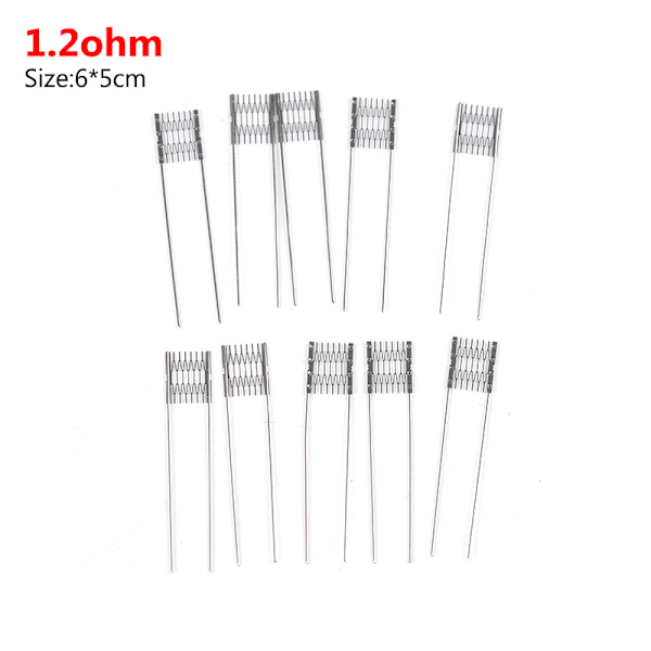 10Pc DIY Rebuild Mesh Coils 0,6/0,8/1,0/1,2ohm för Xros Calibur 1.2ohm ...