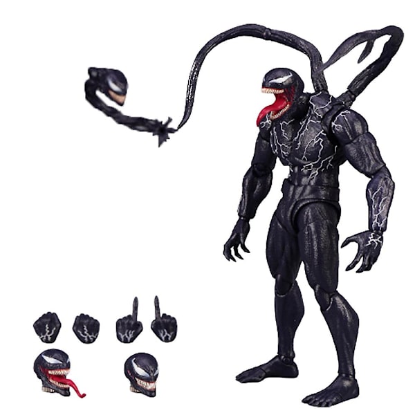 Venom Actionfigur Leksak Med Utbytes Kit Set Samling Modell Fans ... Venom Actionfigur Leksak Med Utbytes Kit Set Samling Modell Fans ...