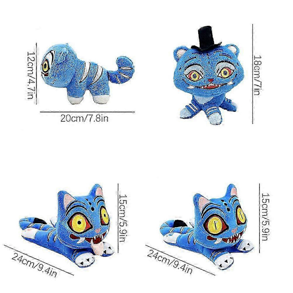Kpop Demon Hunters Plysch Derpy Tiger Plyschleksak Samlarobjekt Fylld ...