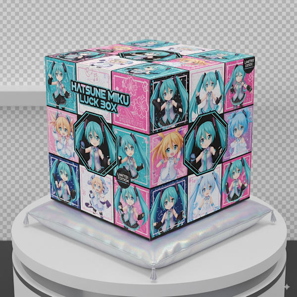 Samlarobjekt Hatsune Miku Blind Box Figurer - Snow Miku & Racing Miku ...