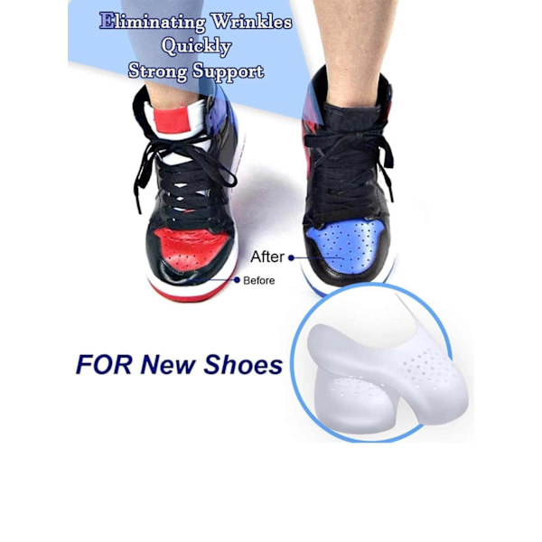 Skoblock förhindrar veck Slitage skyddar formen hålla nya längre White ...