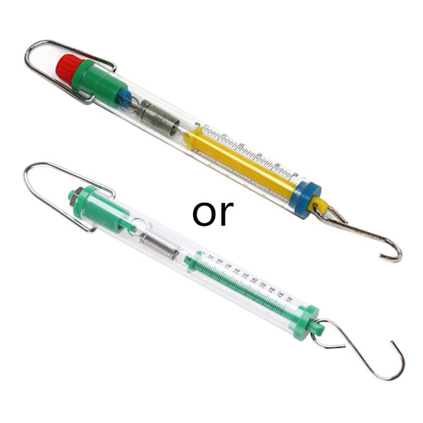 Newton Force Meter Spring Scale 5N Newton Meter Spring Dynamometer Bar ...