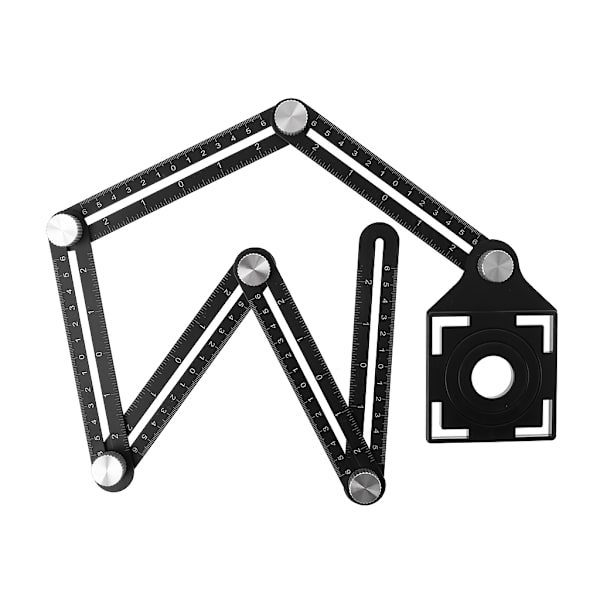 Vikbar linjal Kakel Hål Positionering Multi Mall Vinkellinjaler | Fyndiq