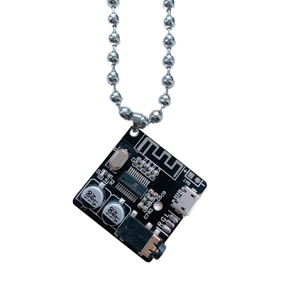 Cyberpunk Circuits Board Hänge Halsband Elektroniskt Chip Hänge Halsband Hip Hop Y2K Choker ...