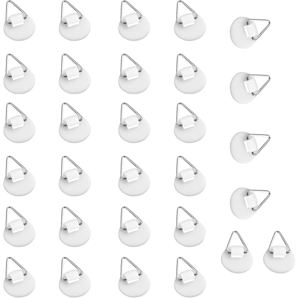 30 stk selvklebende bilde kroker, selvklebende bilde oppheng, vegg | Fyndiq