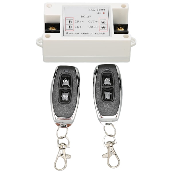 350W releen kauko-ohjain kytkin 1CH 433MHz langaton RF kytkin ...