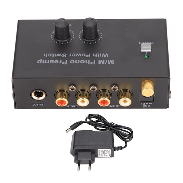 PP500P Phono Preamp Professionel Lavstøjsoperation Pladespiller ...