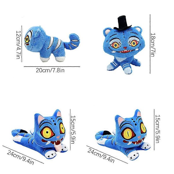 Kpop Demon Hunters Plysch Derpy Tiger Plyschleksak Samlarobjekt Fylld ...