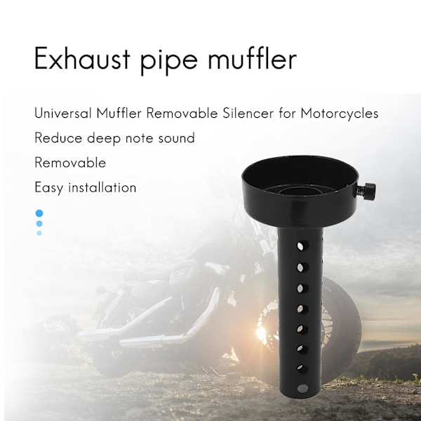 {XJ} Motorcykel Universal Avgasljuddämpare Baffel Db Killer 60mm | Fyndiq