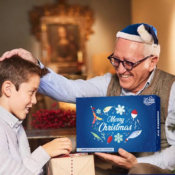 Fiskedags Julekalender 2025, Julekalender for Fiskeutstyr ...