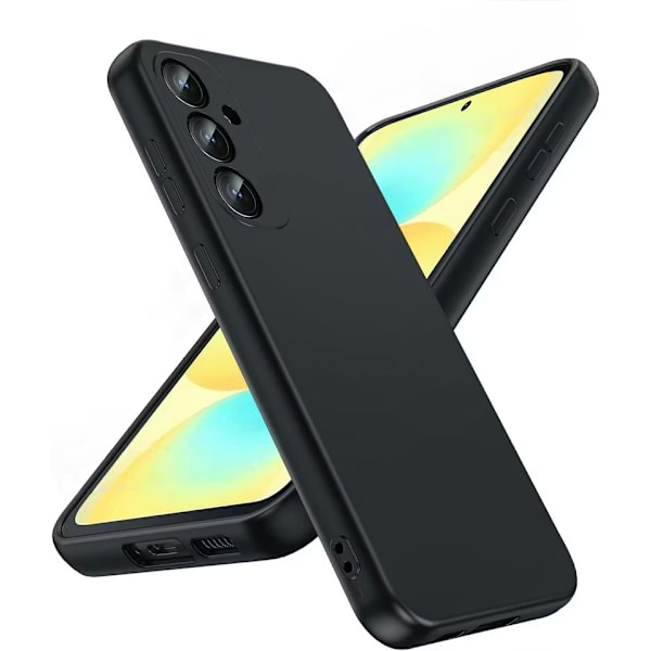 Samsung S25 FE Matt Svart Skal | Fyndiq