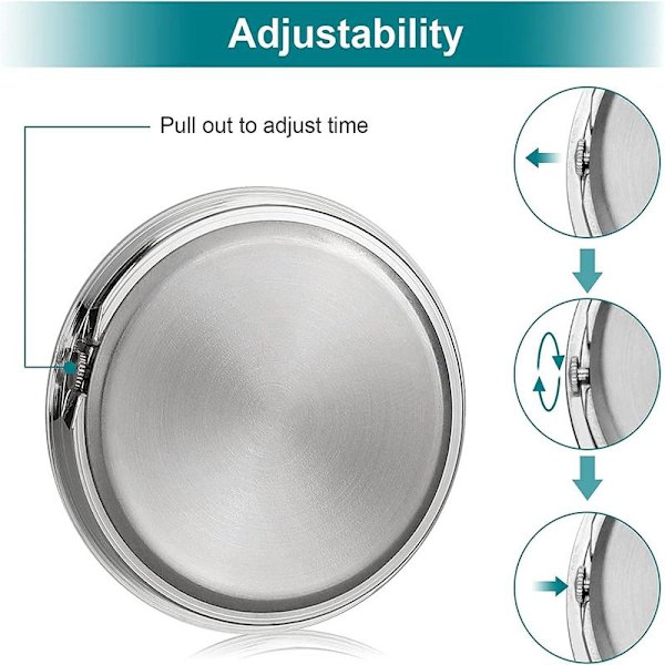 Autokello, Mini Quartz Analoginen Auton Kojelaudan Aika ...