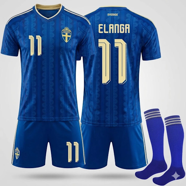 VM 2026 Sverige Hemmatröja Nr 9 Isak M M No.9 | Fyndiq