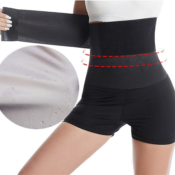 Dam Bastubyxor Body Shaper Waist trainer Bandage Wrap Bält Midjestöd ...