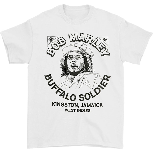 Bob Marley Buffalo Soldier Illustrated T-shirt XXXL | Fyndiq